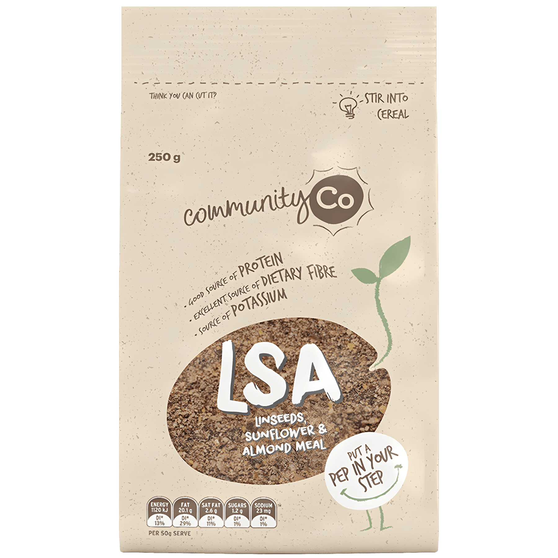 Community Co LSA (Linseeds, Sunflower and Almond Meal) 250g | Community Co